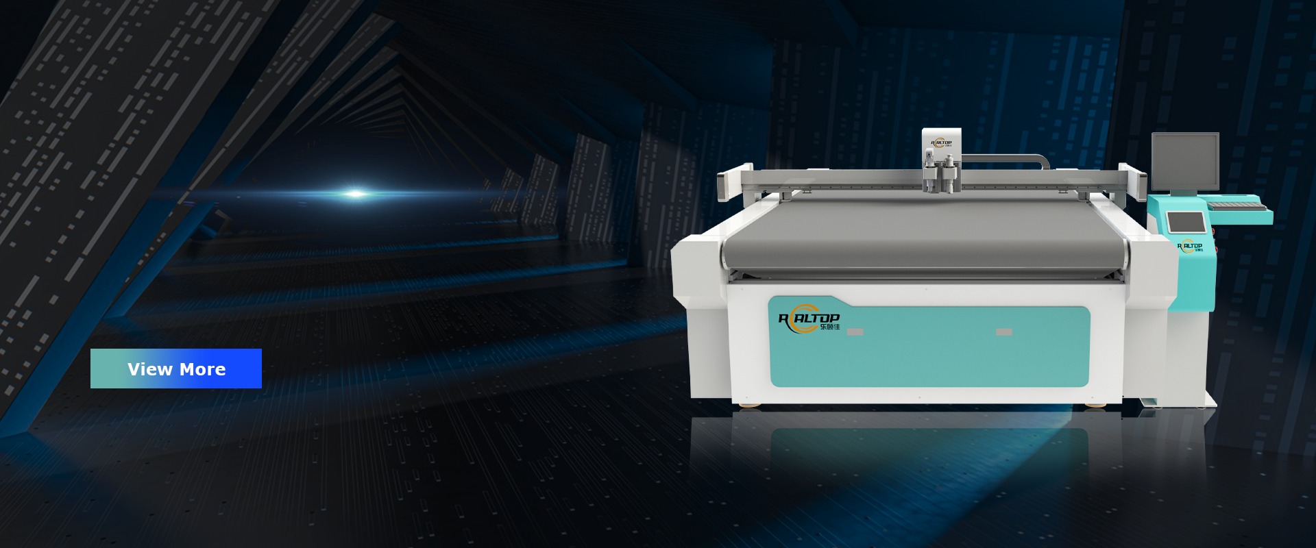 Carton Box Cutting Machine,Cnc Flatbed Cutter Manufacturer - REALTOP